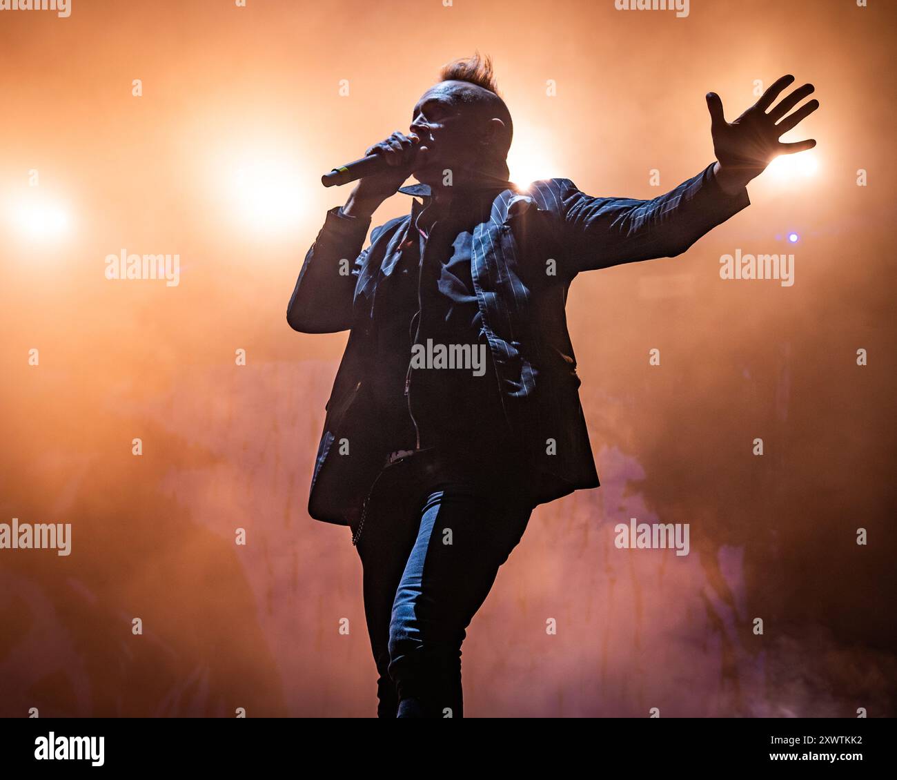 Levellers at Beautiful Days Festival 2024 Stock Photo - Alamy