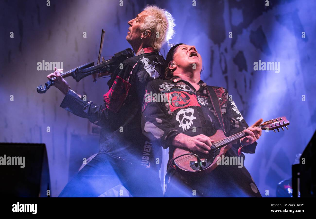 Levellers at Beautiful Days Festival 2024 Stock Photo - Alamy