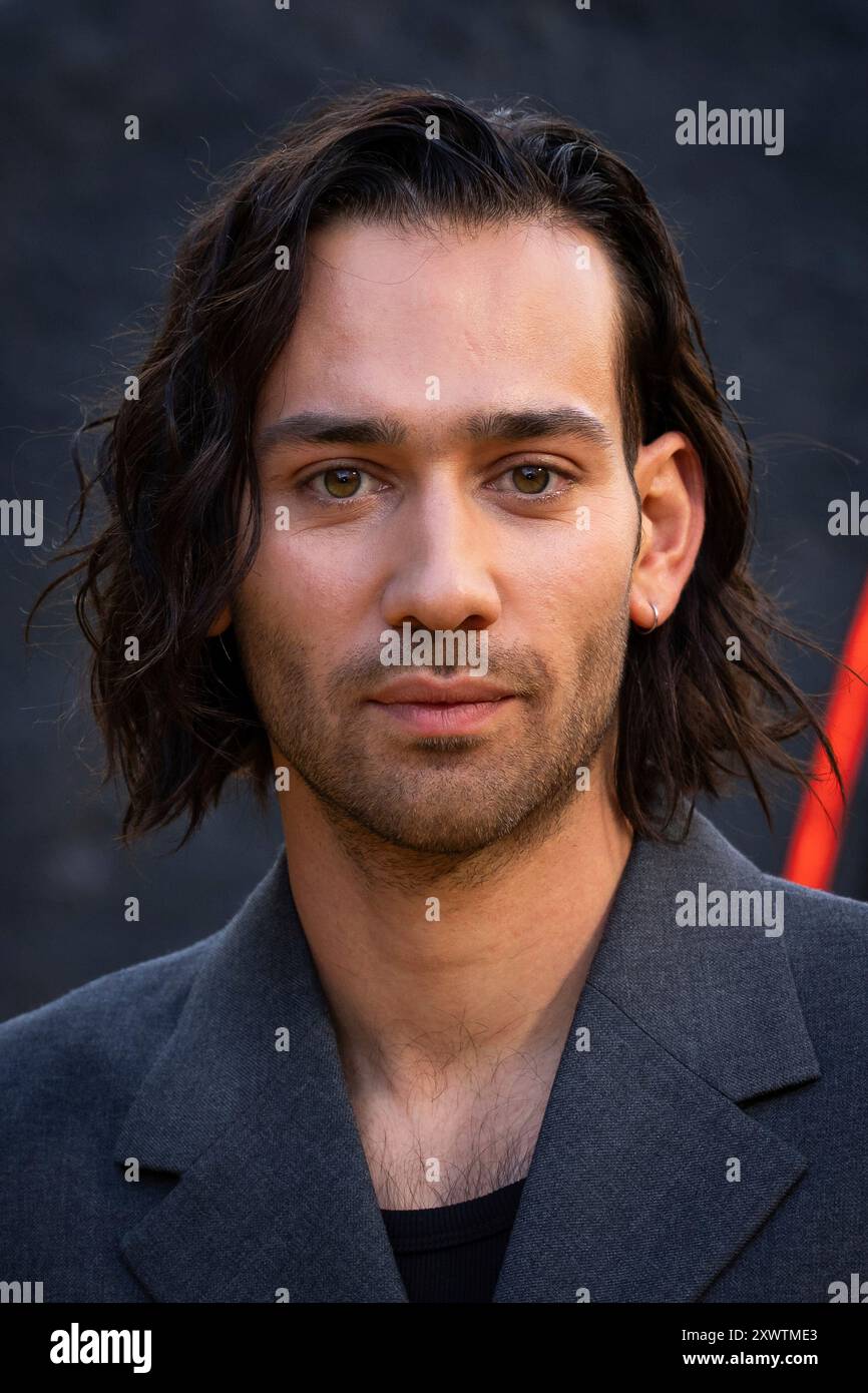 Maxim Baldry poses for photographers upon arrival at the World Premiere ...