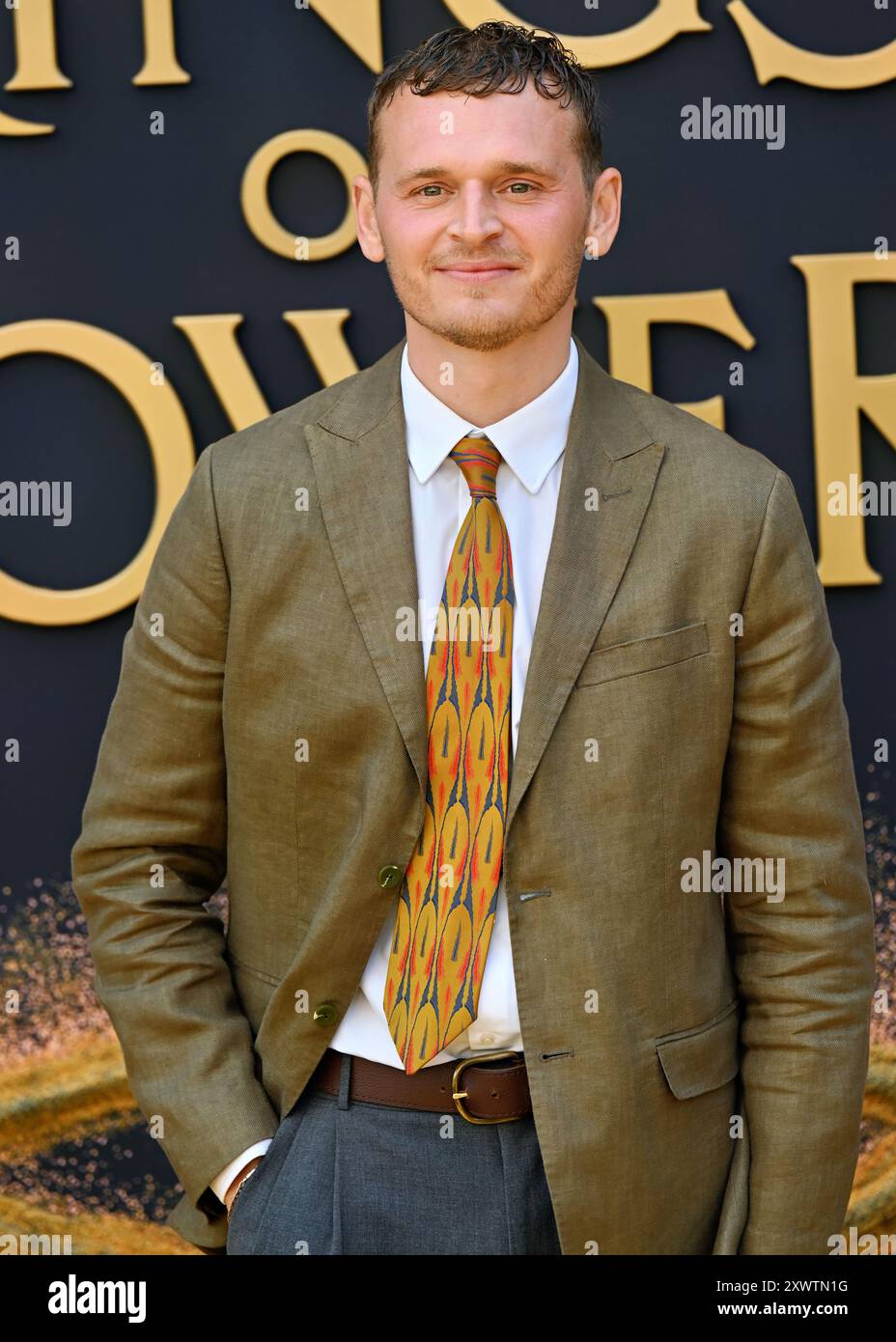 LONDON, UK. 20th Aug, 2024. Charlie Rix attends the World premiere for ...