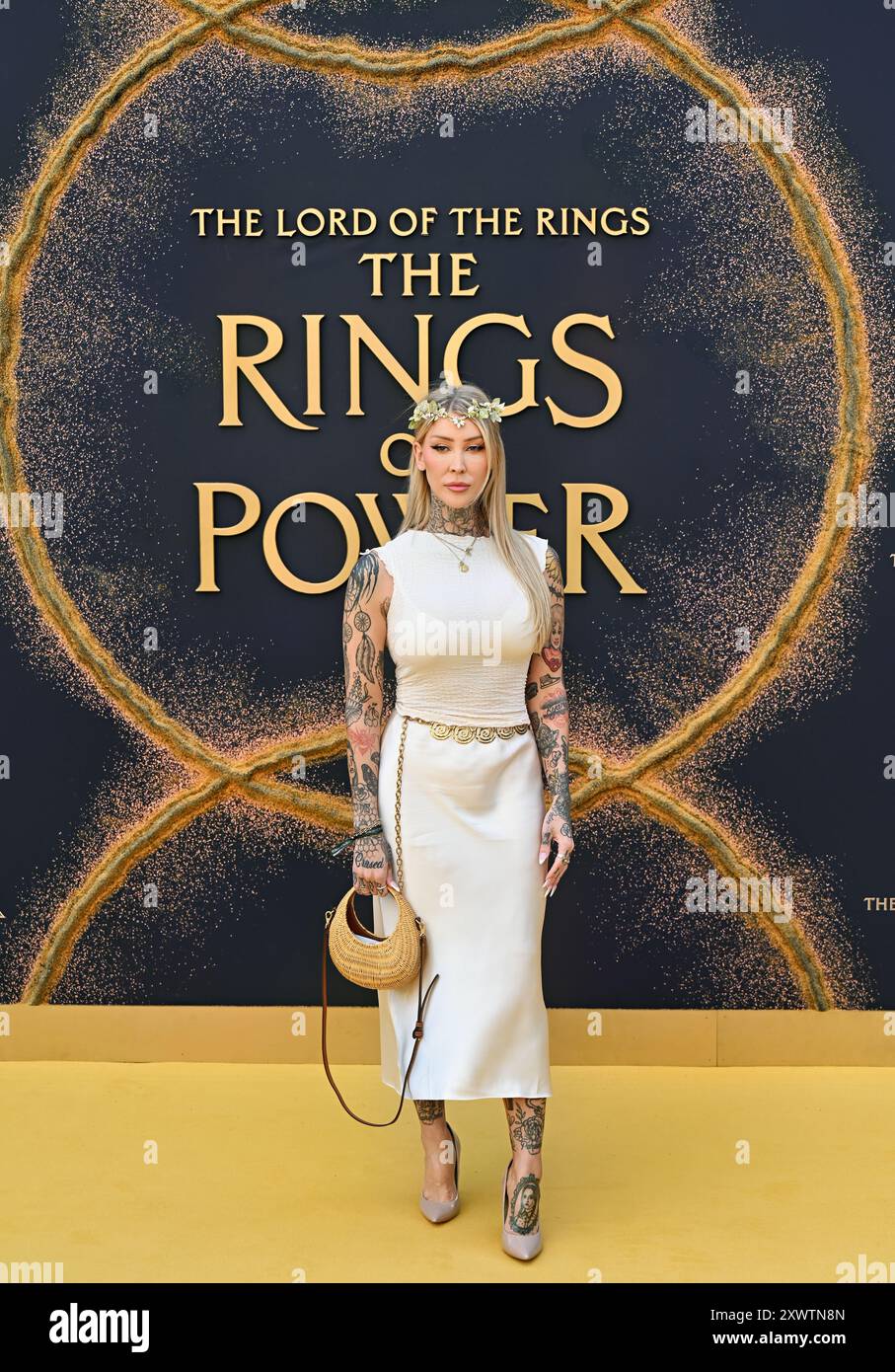 LONDON, UK. 20th Aug, 2024. Jessie Maya aka Jessie Bosch attends the ...