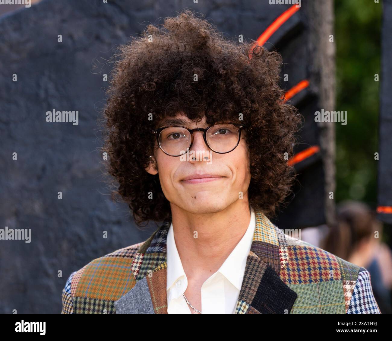 Reece Feldman poses for photographers upon arrival at the World ...