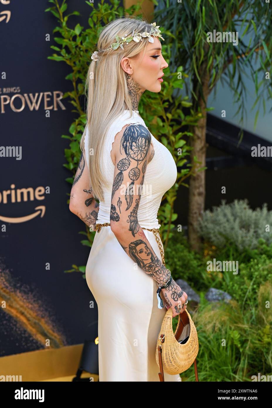 LONDON, UK. 20th Aug, 2024. Jessie Maya aka Jessie Bosch attends the ...