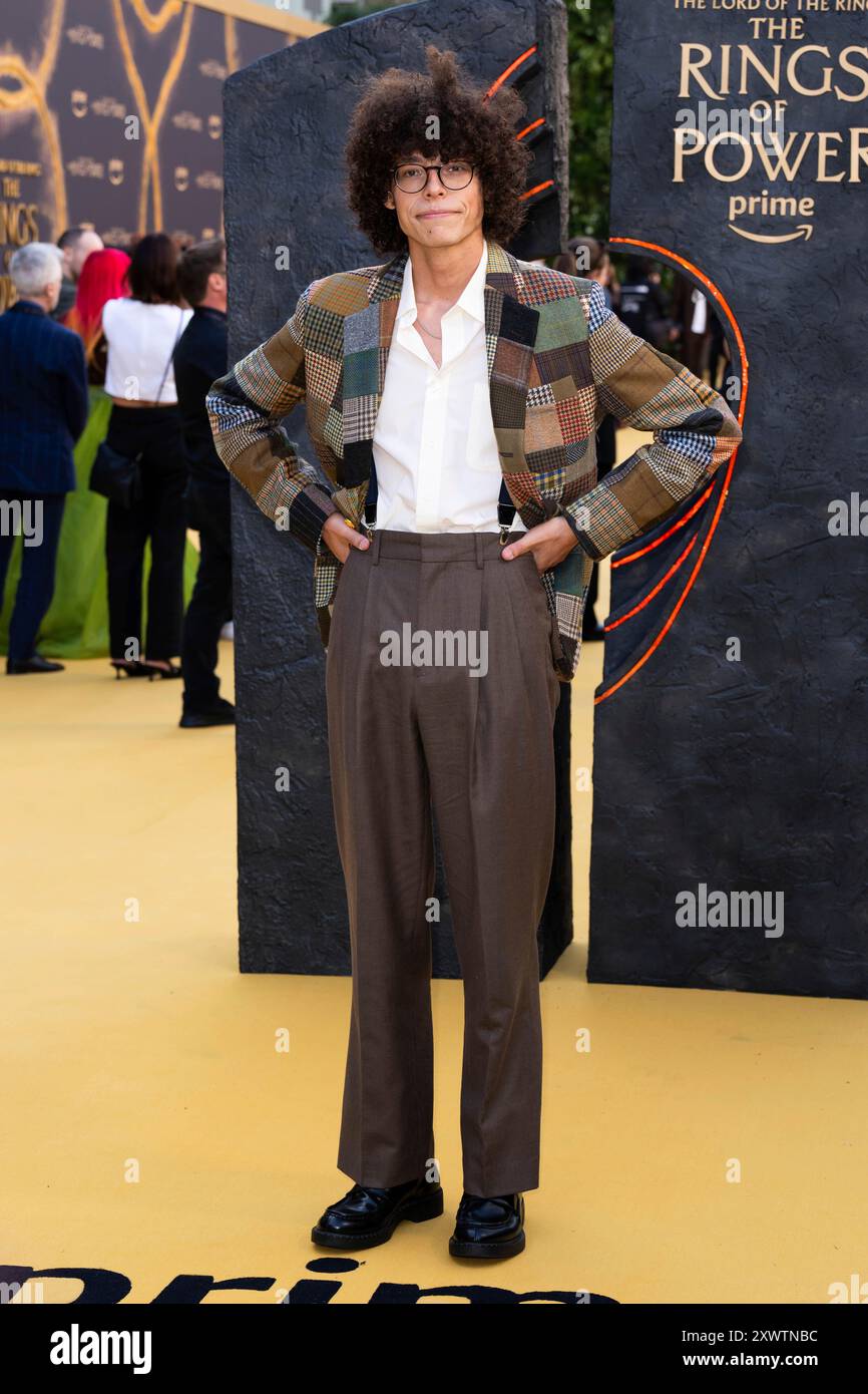 Reece Feldman poses for photographers upon arrival at the World ...