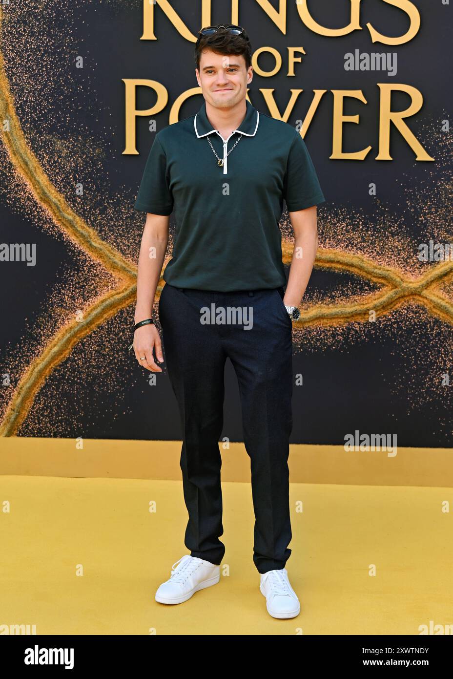 LONDON, UK. 20th Aug, 2024. Sam Lewis attends the World premiere for ...