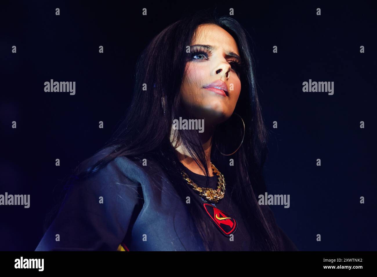 London, UK. Tuesday August 20, 2024. 19 year-old Alabama singer and ...