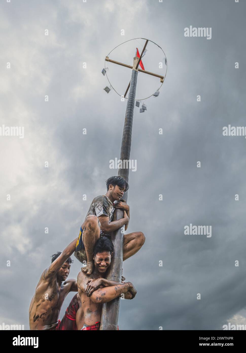 Balikpapan, Indonesia - August 18th, 2024. This is a popular Indonesian ...