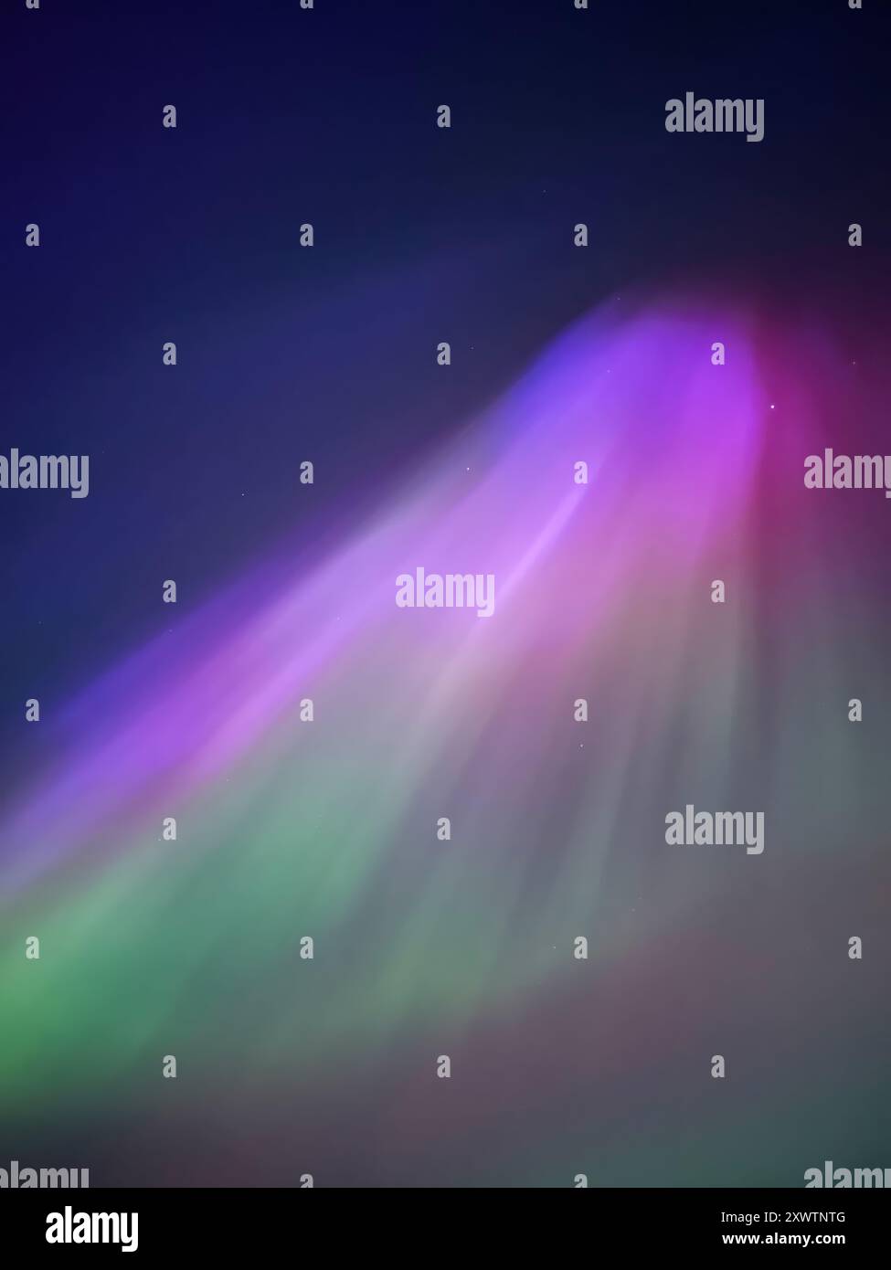 Northern Lights over the Isle of Man Stock Photo - Alamy