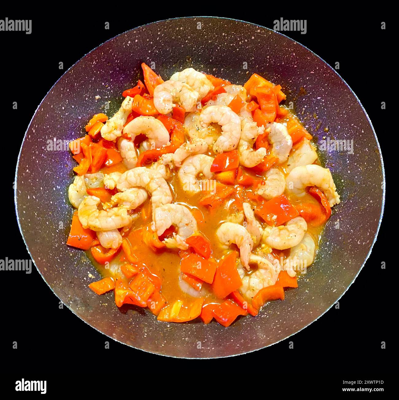 Bell peppers sautéed hi-res stock photography and images - Alamy