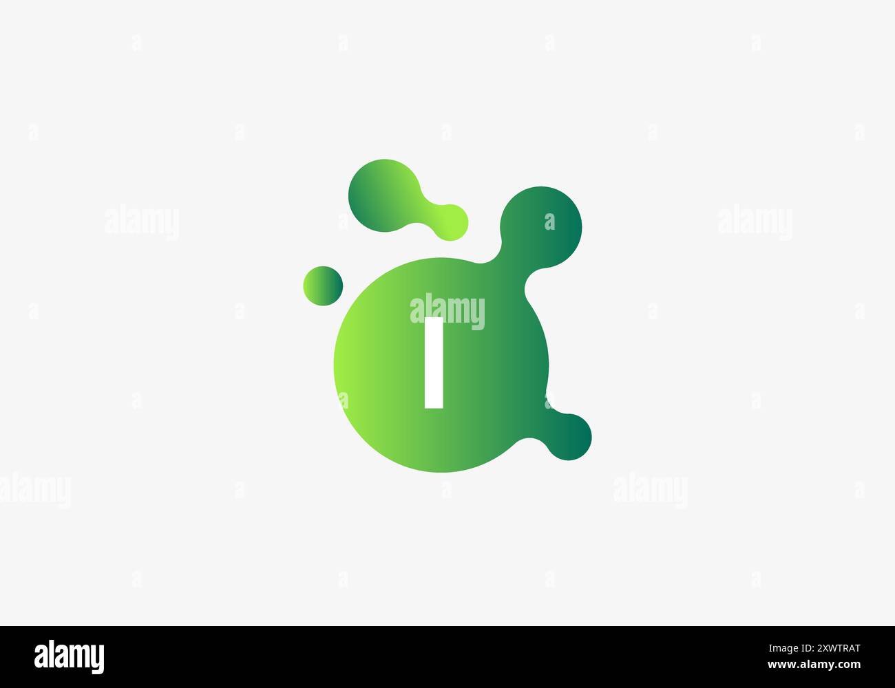Molecule i logo hi-res stock photography and images - Alamy