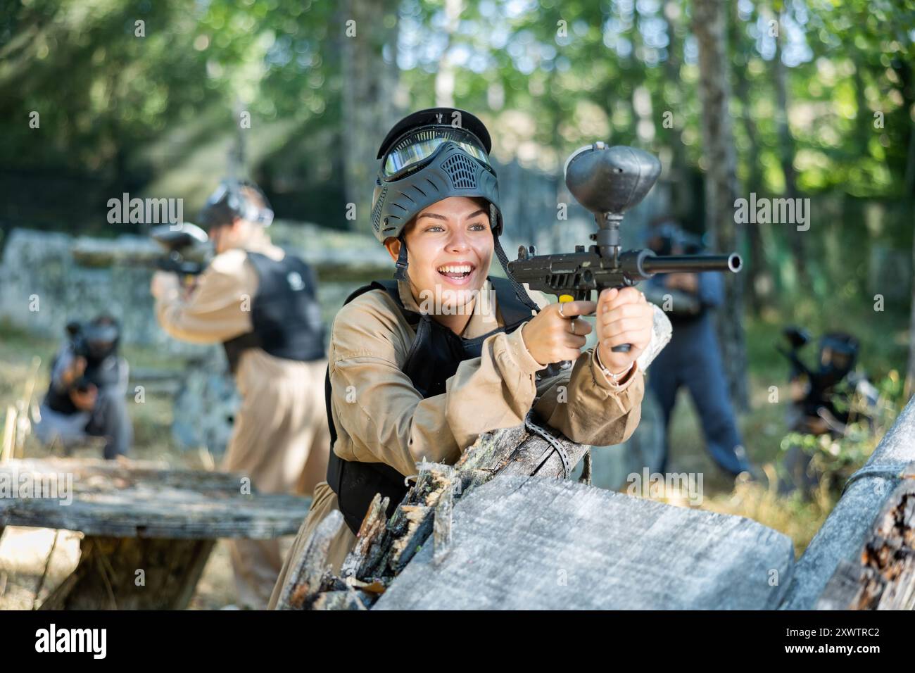 Excited german girl hi-res stock photography and images - Alamy