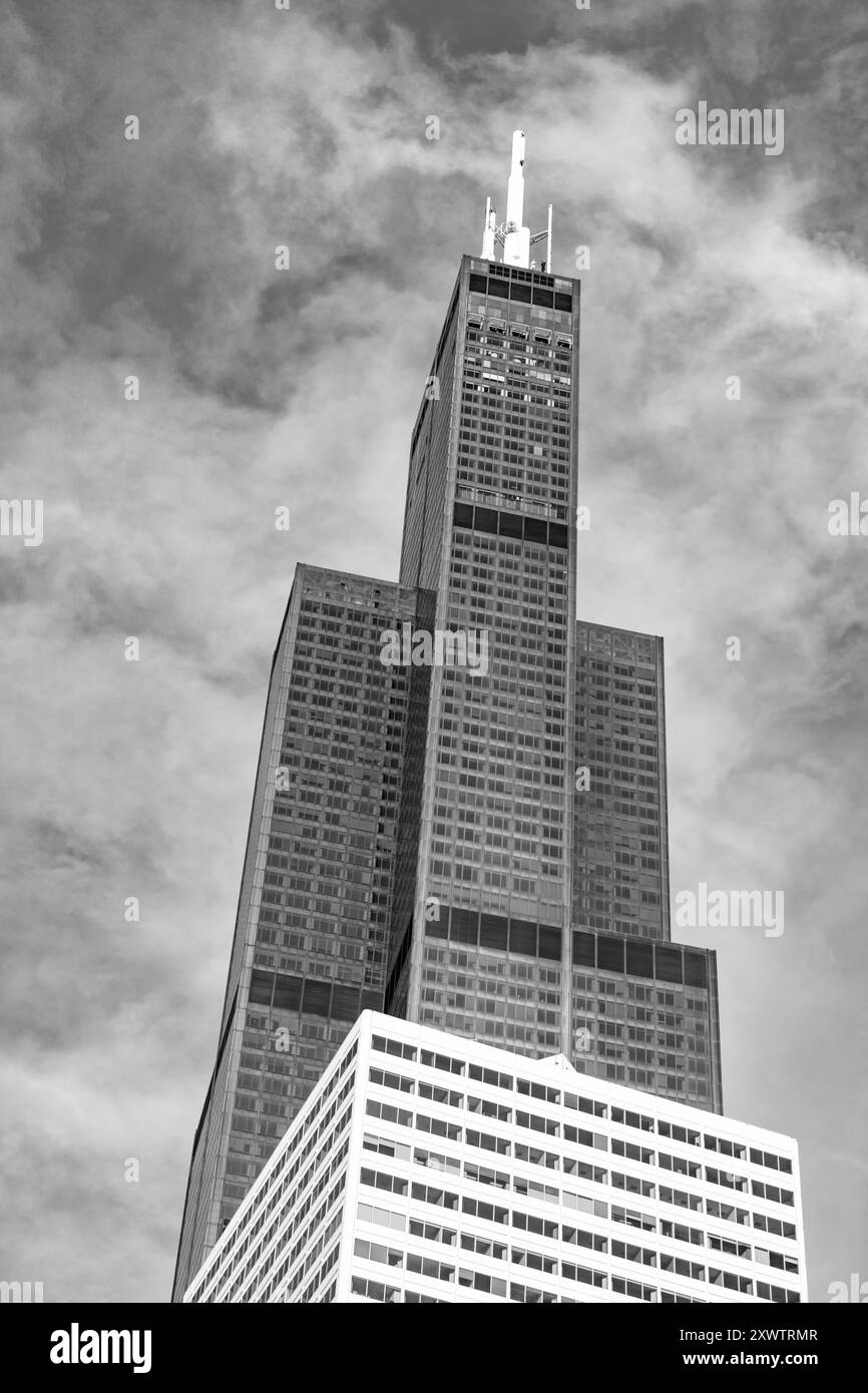 skyscraper building architecture. skyscraper with facade. modern city ...
