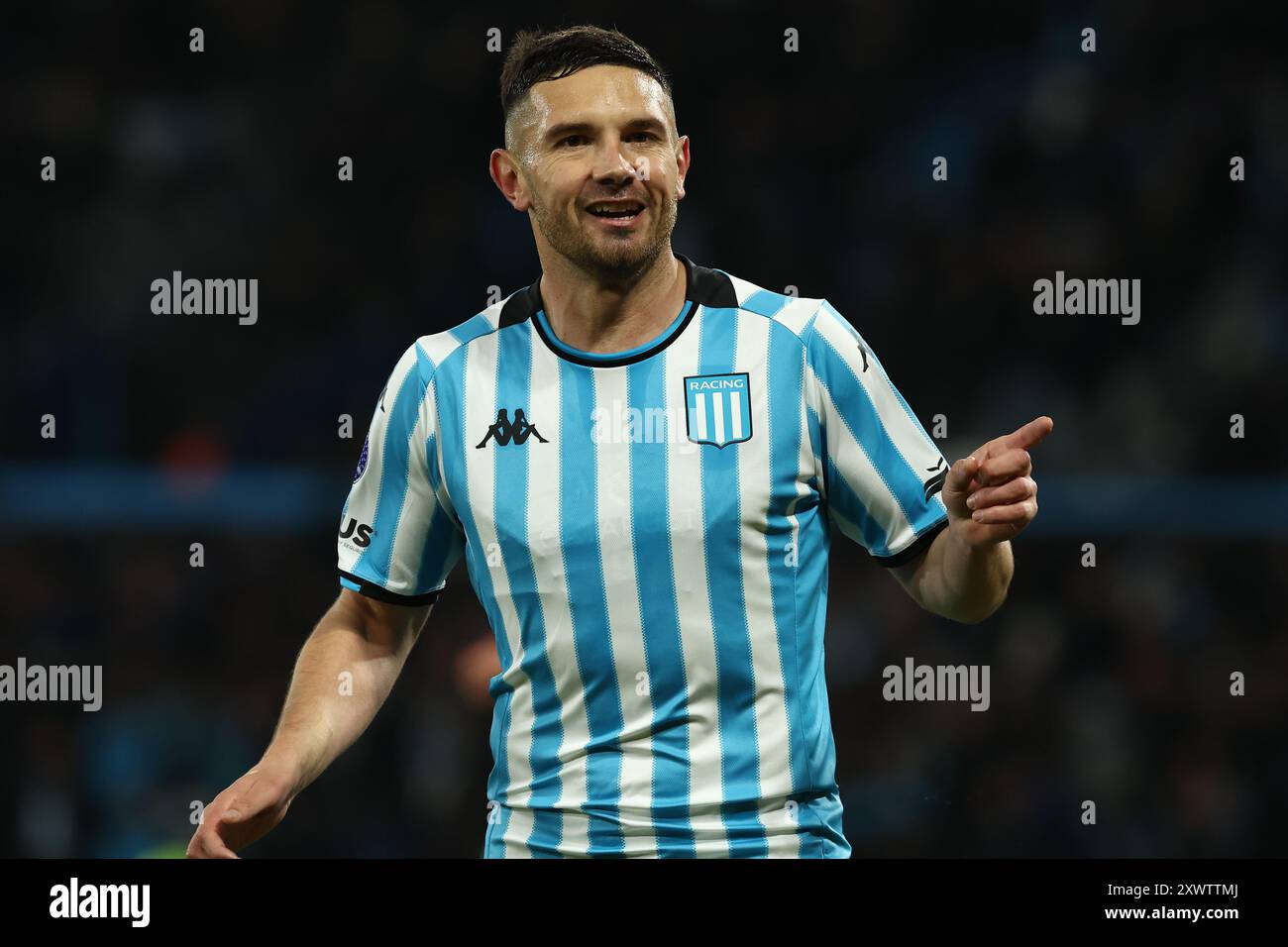 Argentina’s Racing Club's forward Adrian Martinez celebrates after ...