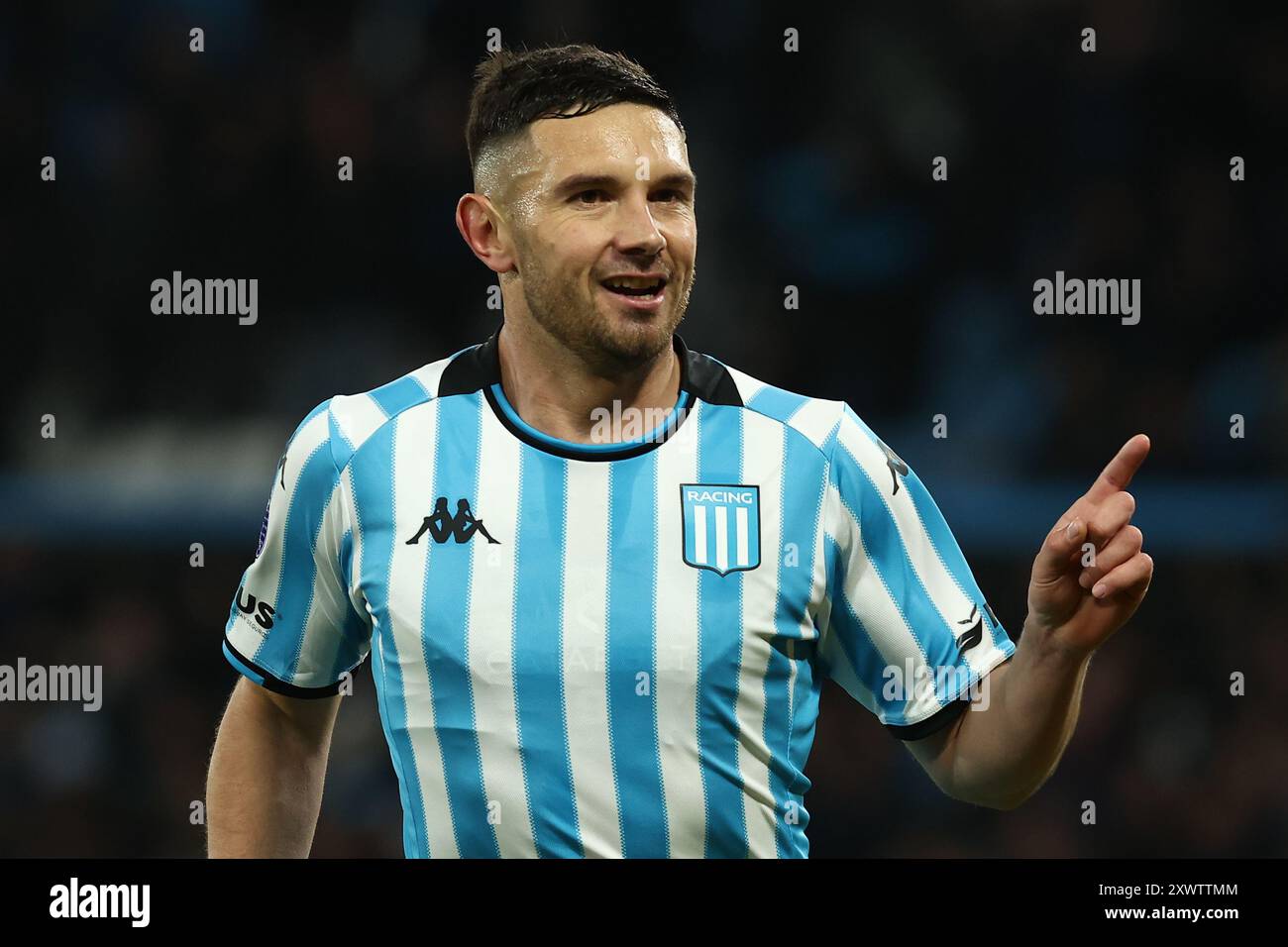Argentina’s Racing Club's forward Adrian Martinez celebrates after ...