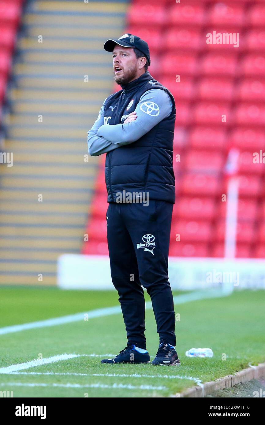 Oakwell Stadium, Barnsley, England - 20th August 2024 Darrell Clarke ...