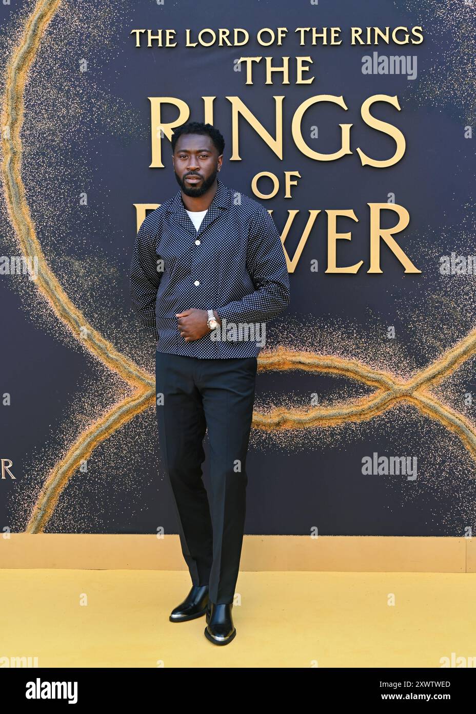 LONDON, UK. 20th Aug, 2024. Aaron Shosanya attends the World premiere ...