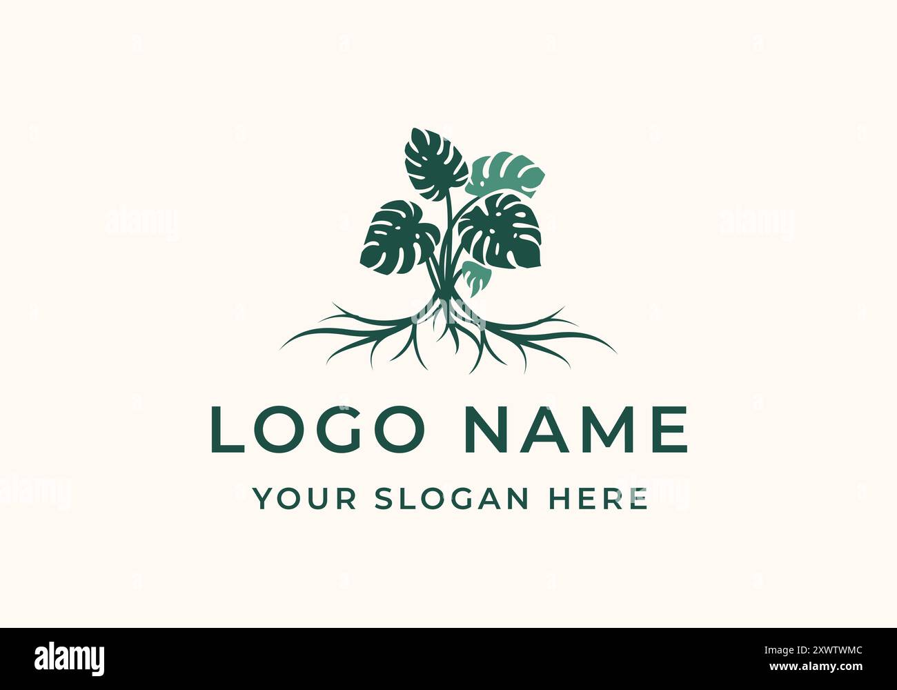 Plant Roots Logo Premium Vector | Tree Logos Roots Logos Logo