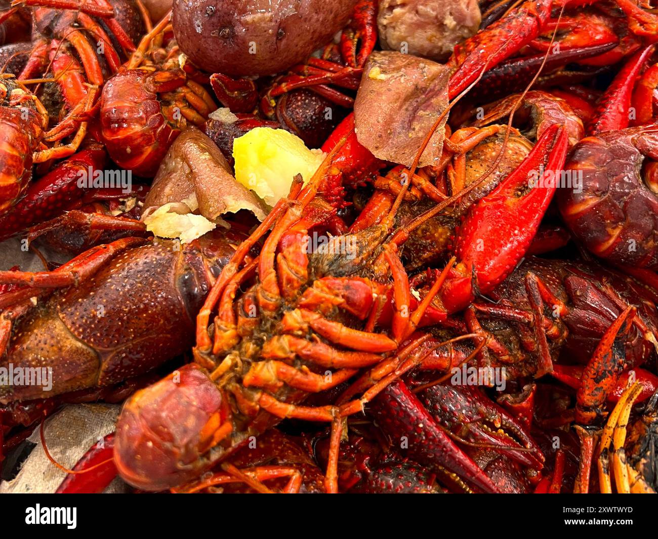 Louisiana Crawfish Boil Stock Photo - Alamy