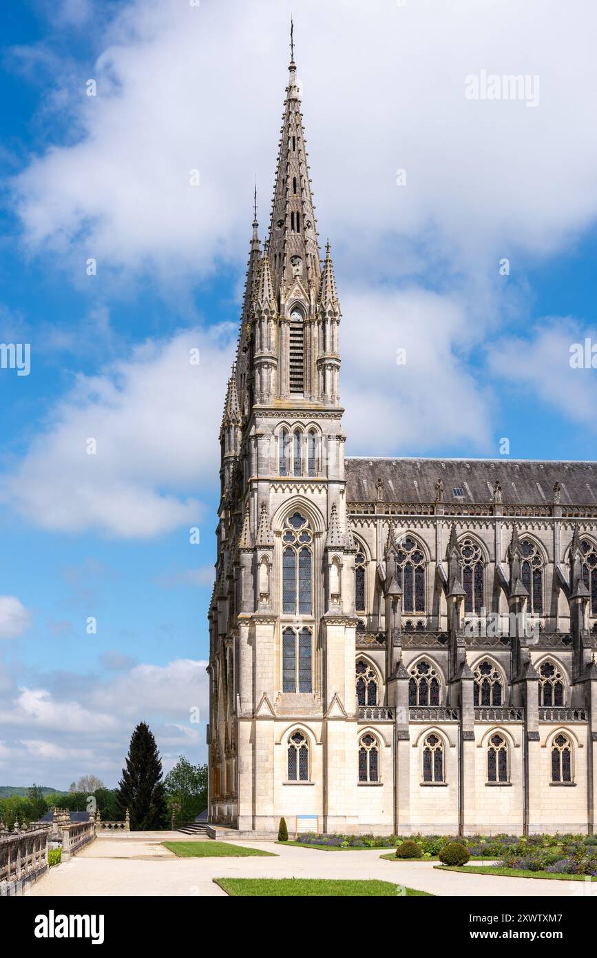 The Sanctuary of Notre-Dame de Montligeon built in the 19th century (La ...