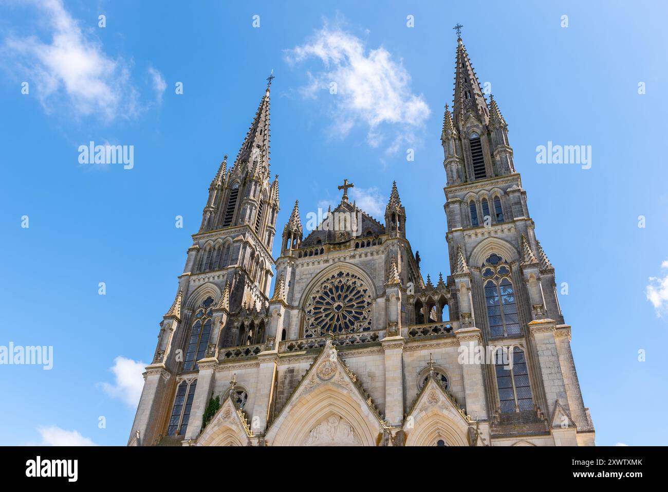 The Sanctuary of Notre-Dame de Montligeon built in the 19th century (La ...