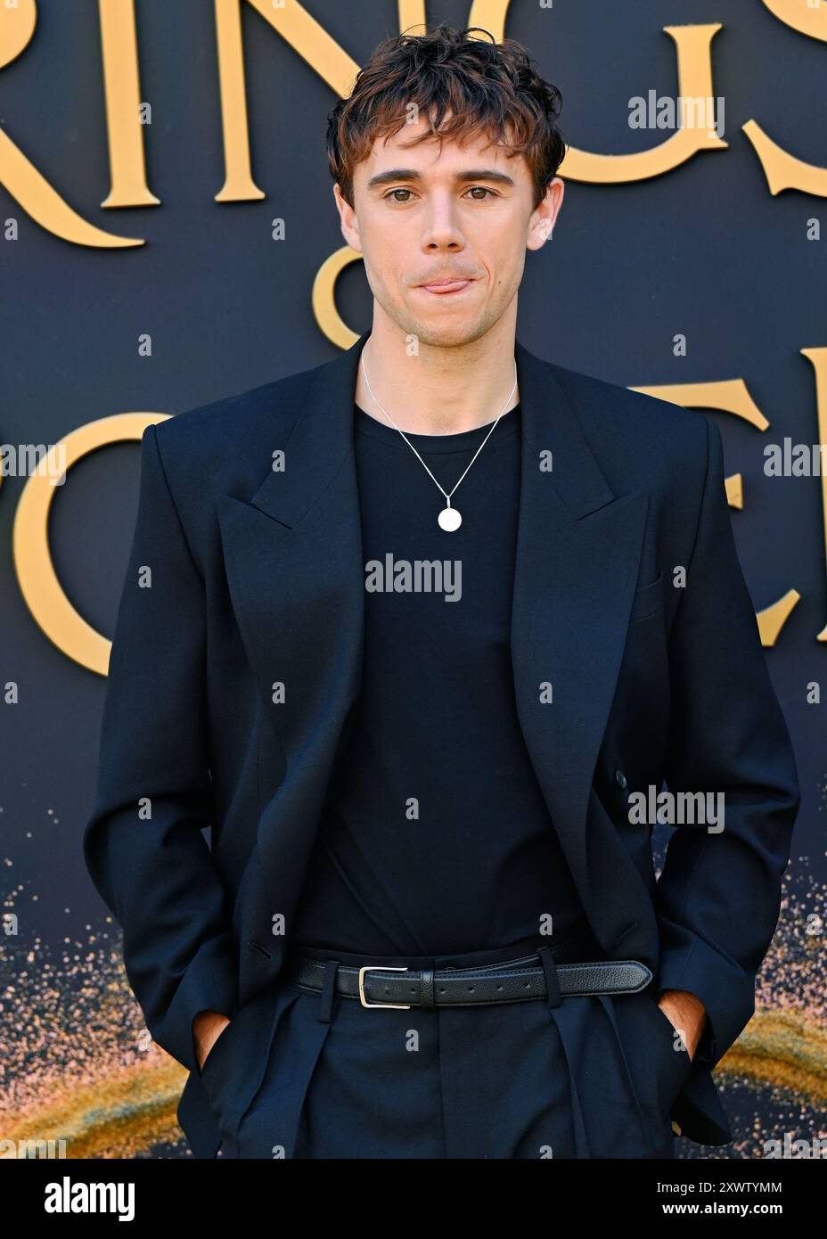 The rings of power premiere in bfi southbank hi-res stock photography ...