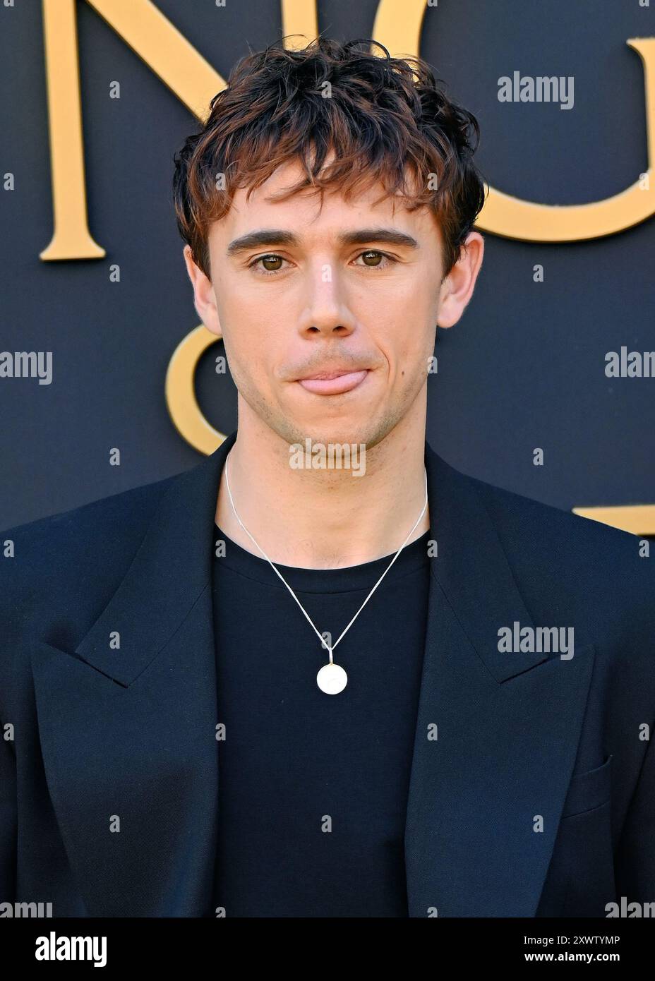 LONDON, UK. 20th Aug, 2024. Calum Lynch attends the World premiere for ...