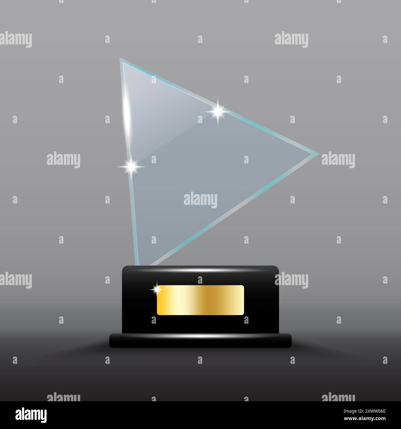 Triangular base plate Stock Vector Images - Alamy