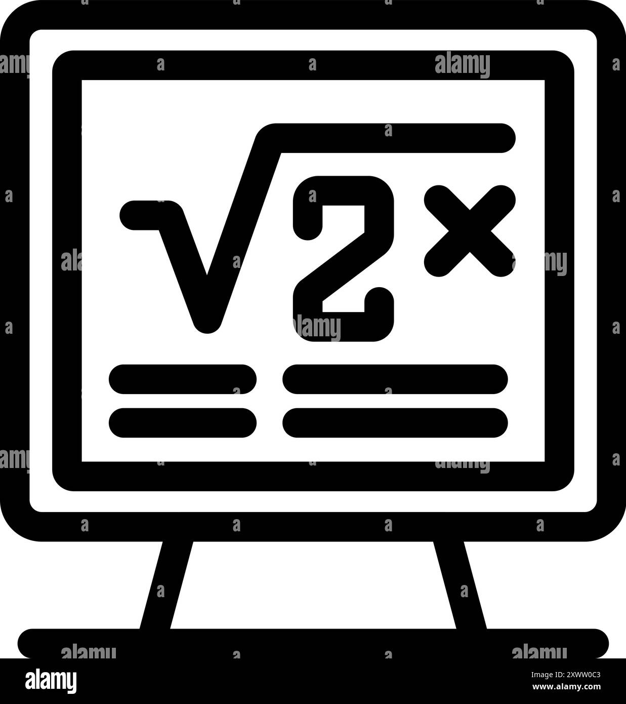 Solving simple mathematical formula Stock Vector Images - Alamy