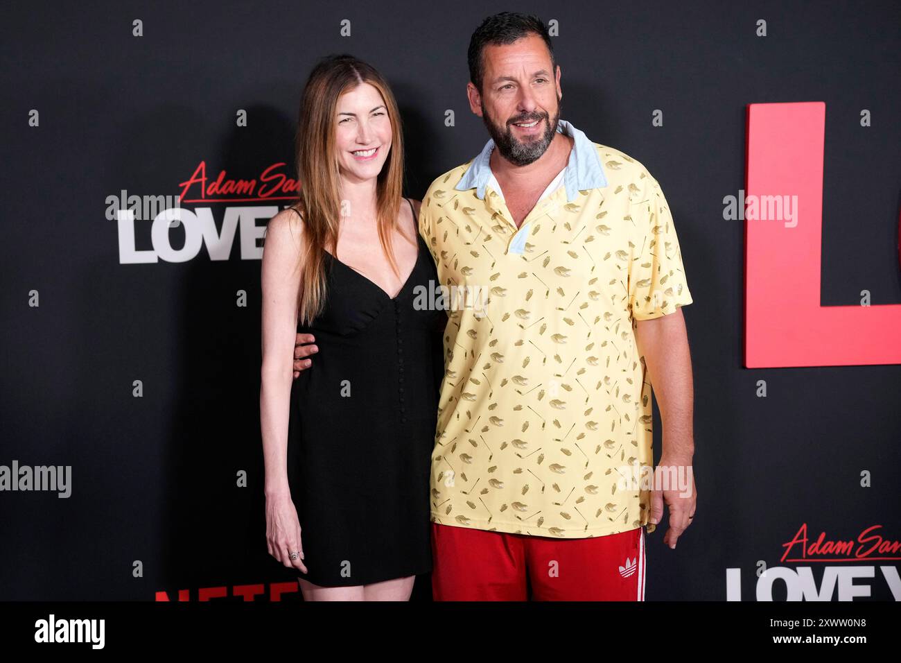 Jackie Sandler and Adam Sandler attend the "Adam Sandler: Love You ...