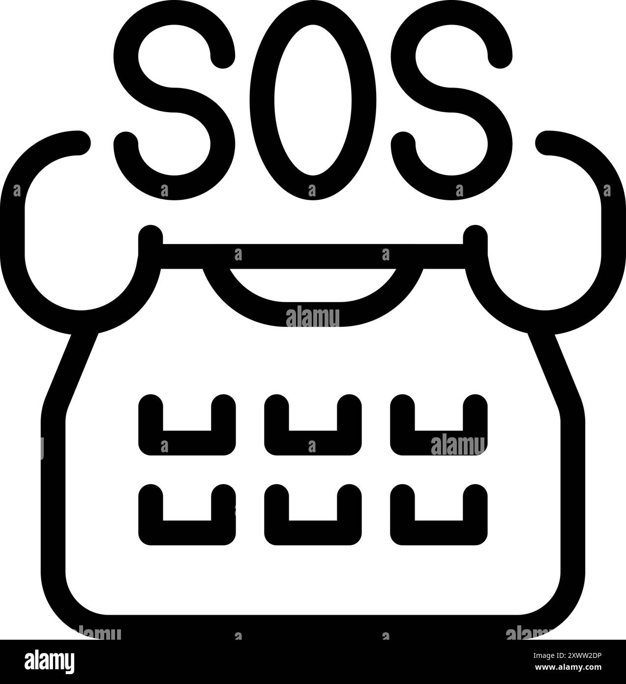 Old fashioned telephone is showing the internationally recognized morse ...