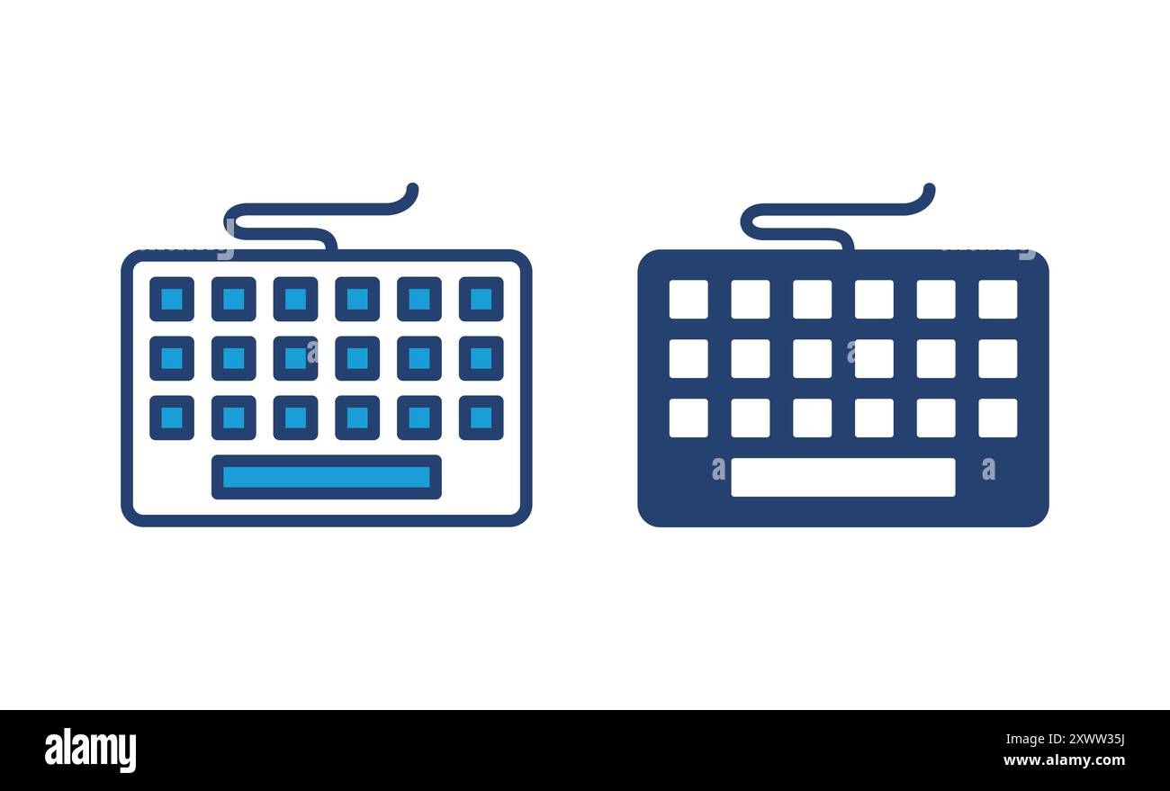 Qwerty vector vectors Cut Out Stock Images & Pictures - Alamy