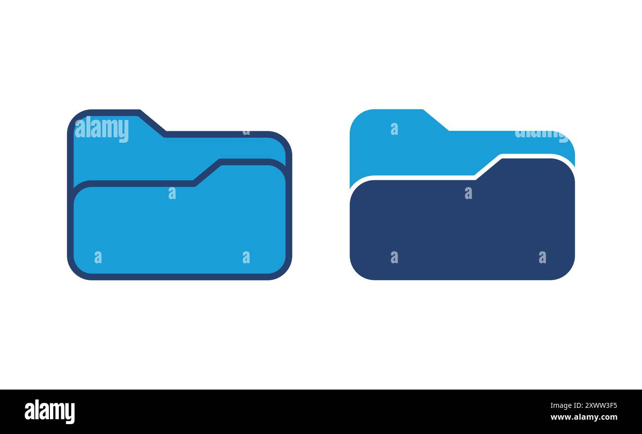 Folder icon vector. folder vector icon Stock Vector Image & Art - Alamy