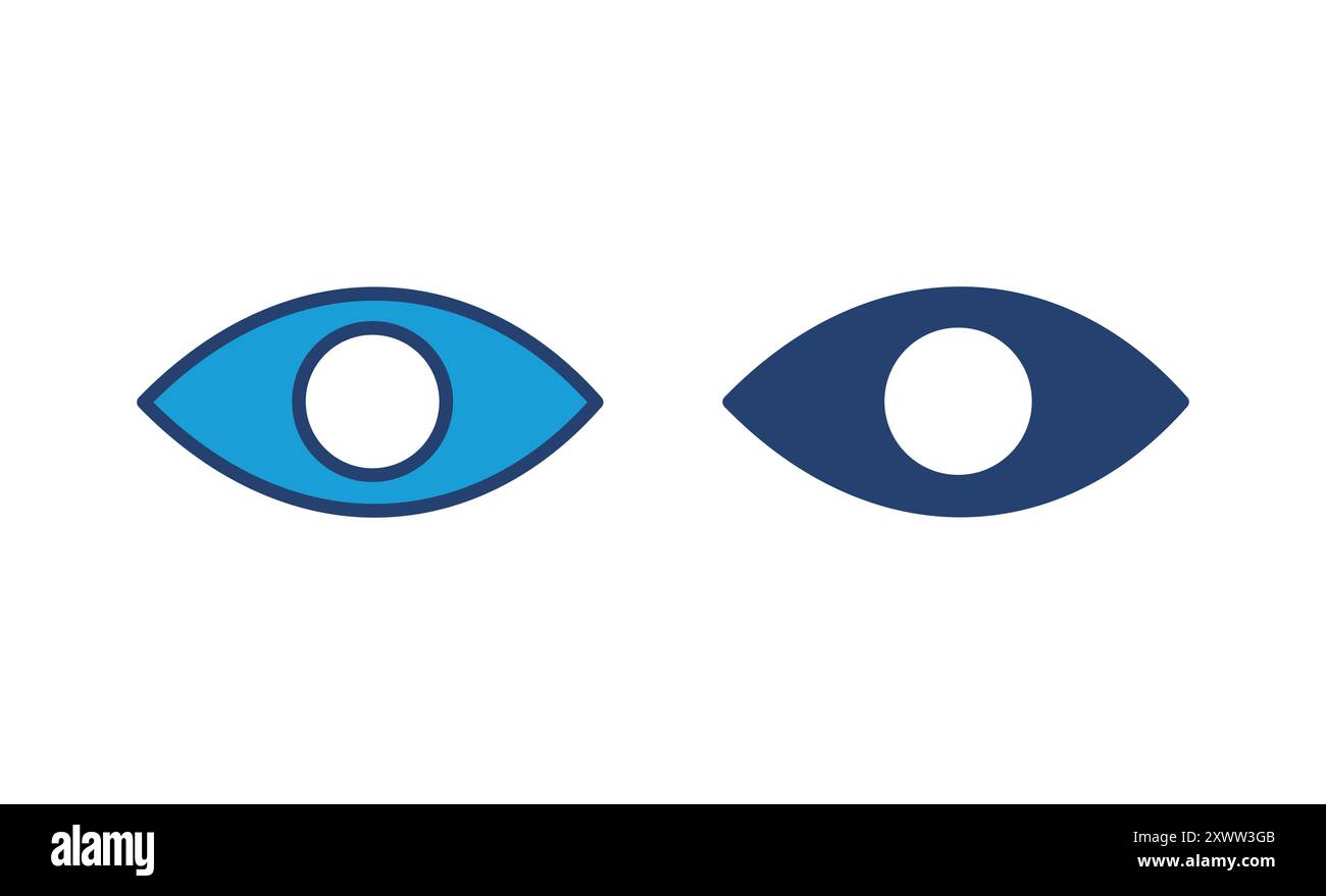 Eye icon vector. Eye vector icon. Look and Vision icon Stock Vector ...