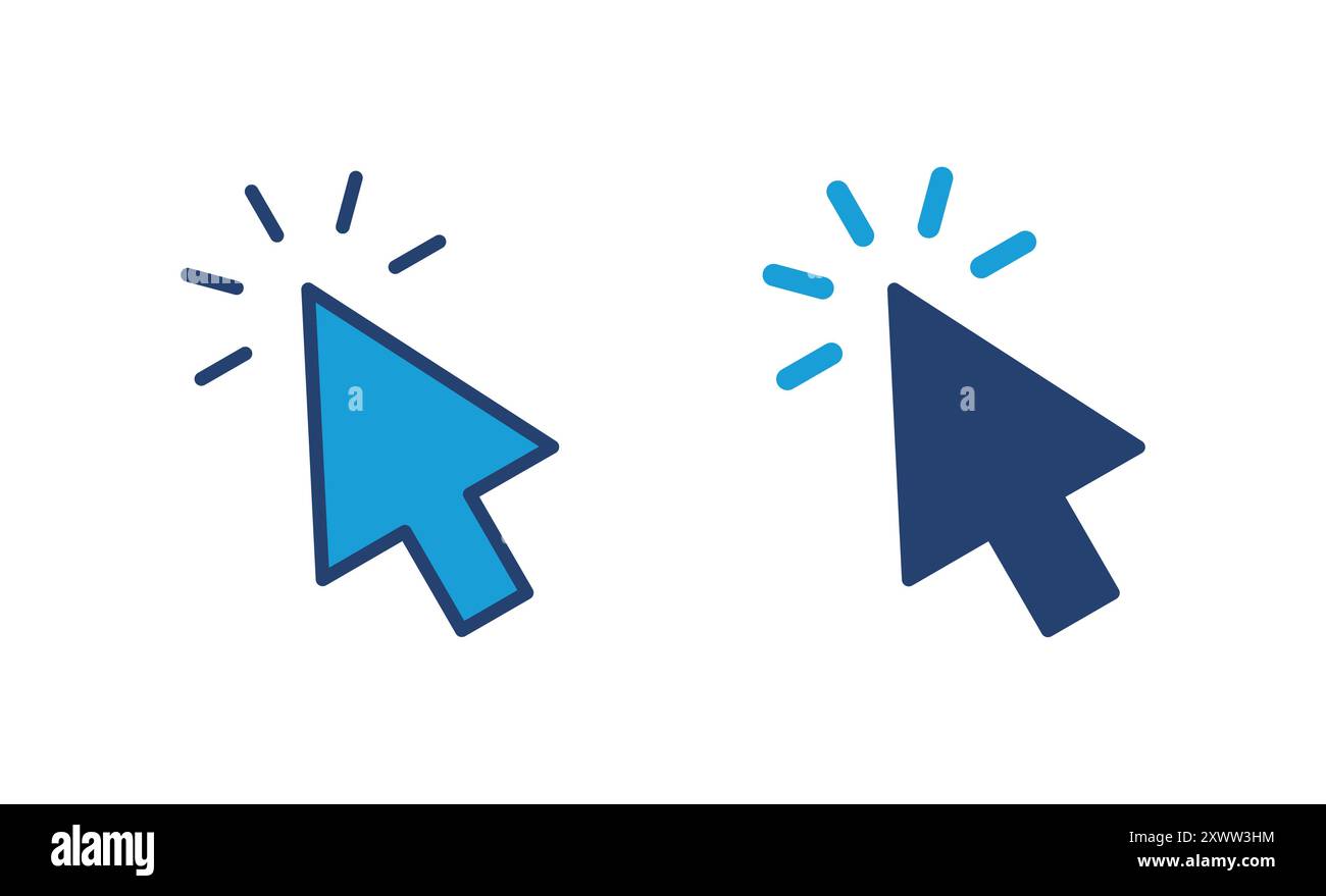 Click icon vector. pointer arrow icon. cursor icon vector Stock Vector ...