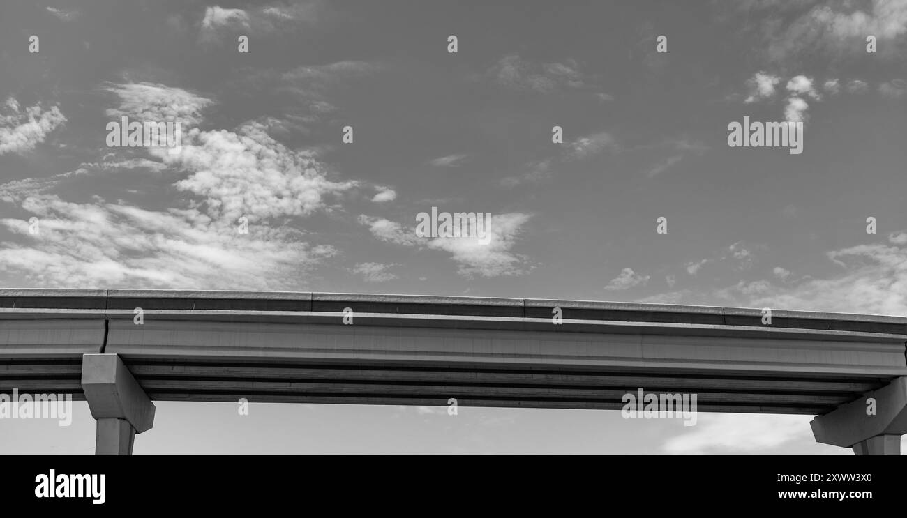 structural roadway. road junction. flyover architecture of transport ...