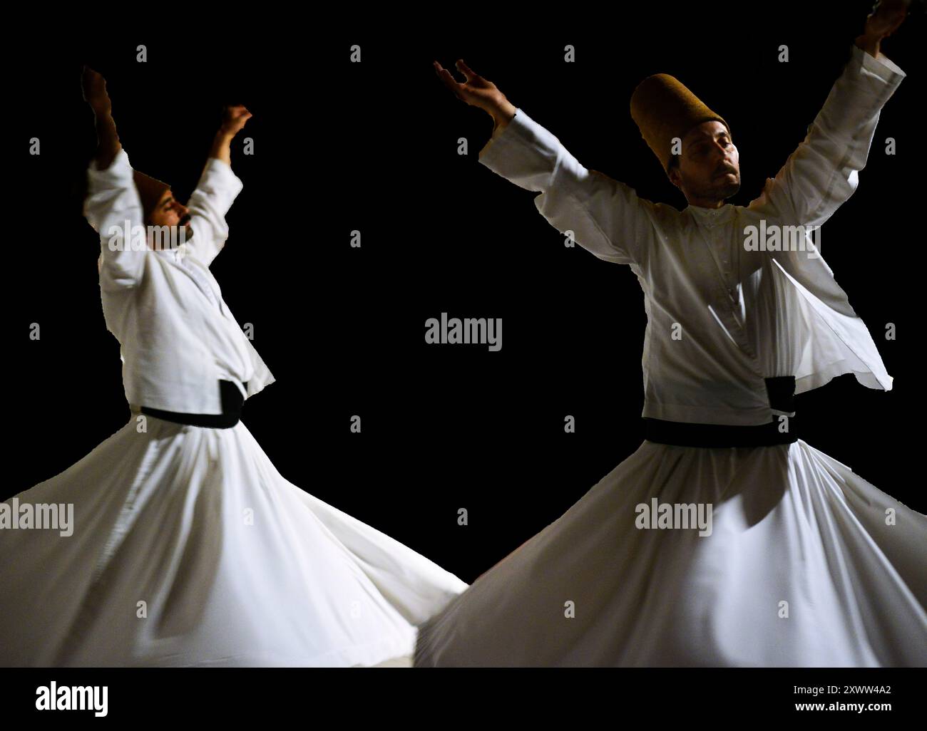 Whirling Dervishes in Turkey Stock Photo - Alamy