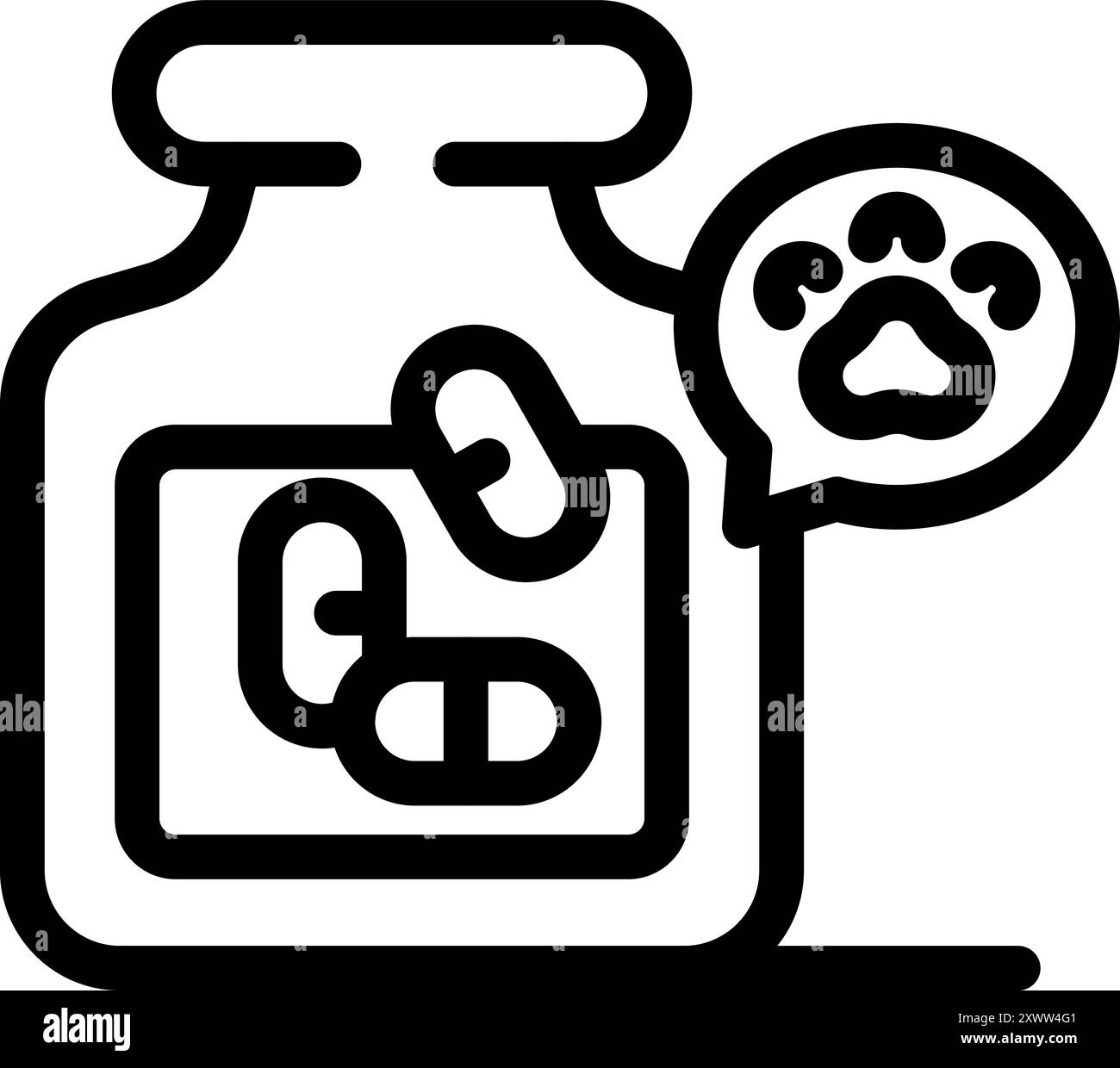 Veterinary pharmacist preparing animal medicaments in pharmacy Stock ...