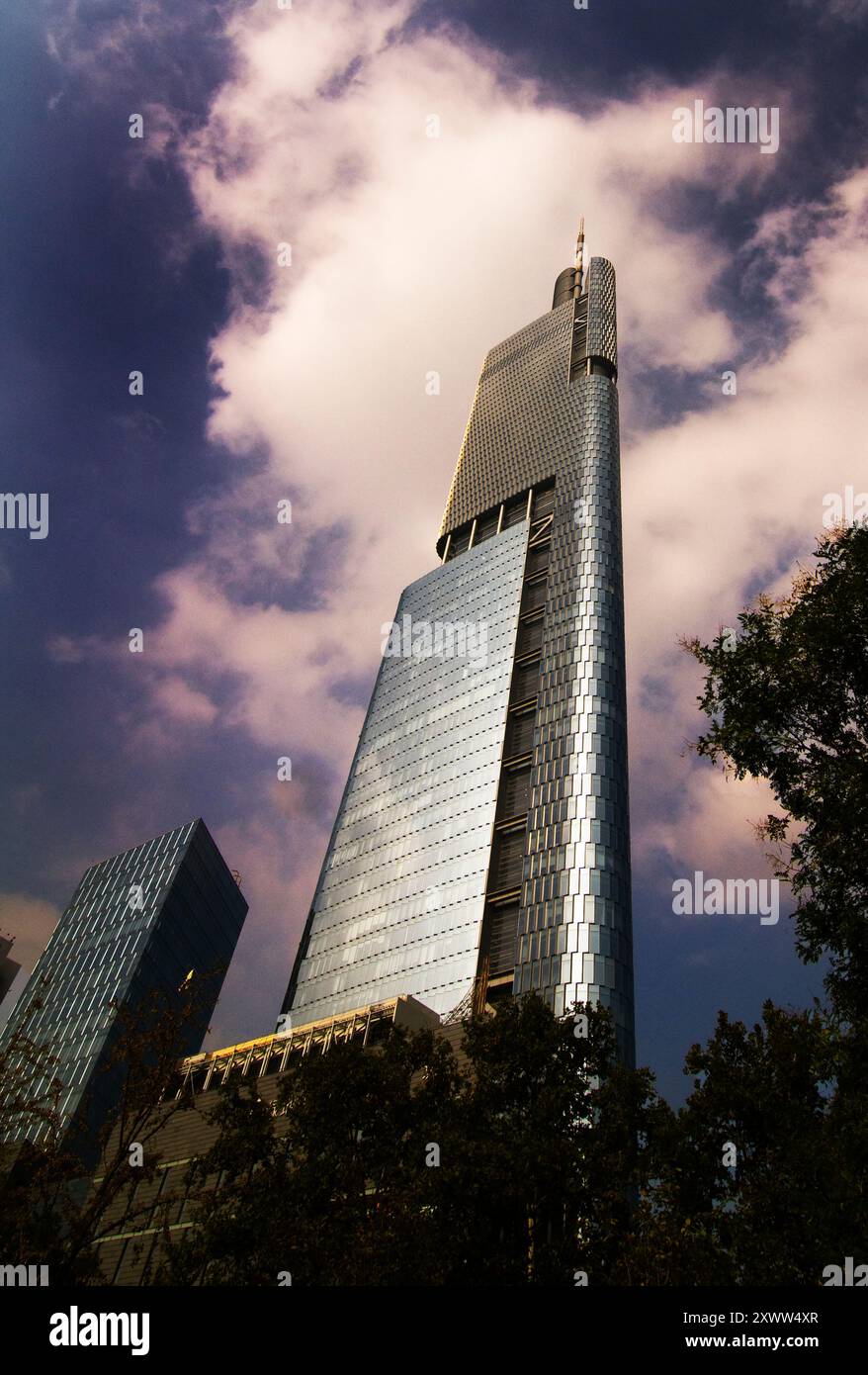 The Zifeng skyscraper in Nanjing, China Stock Photo - Alamy