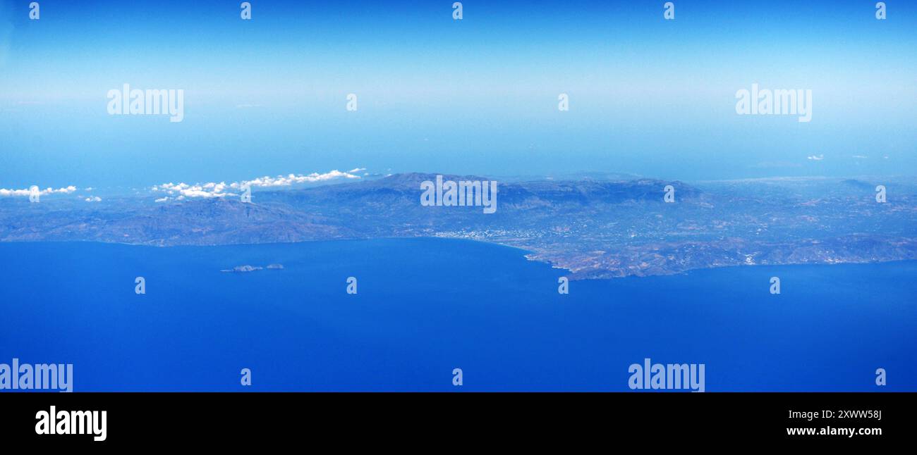 Crete aerial view hi-res stock photography and images - Alamy