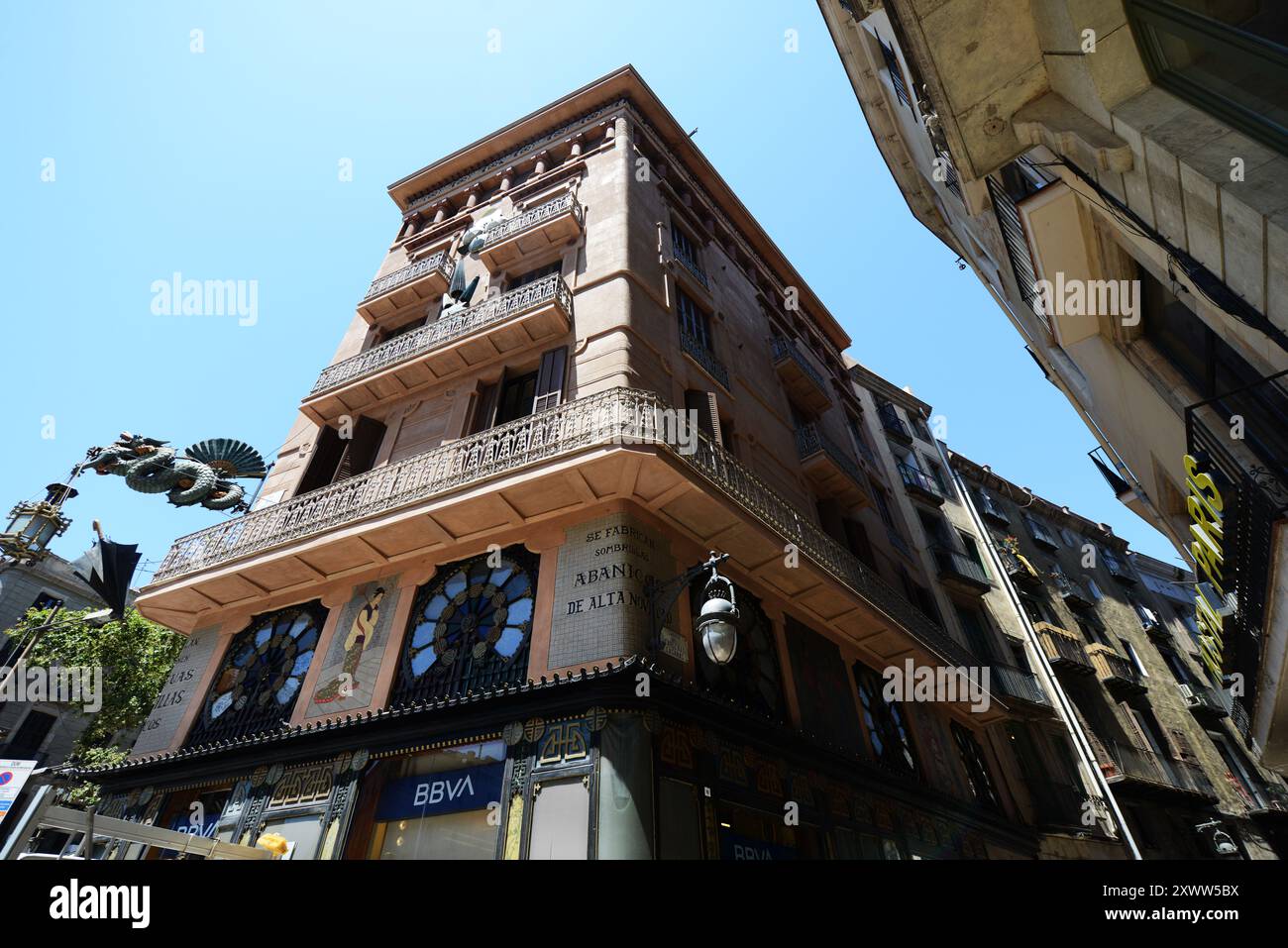 Casa Bruno Cuadros in Barcelona, Spain Stock Photo - Alamy