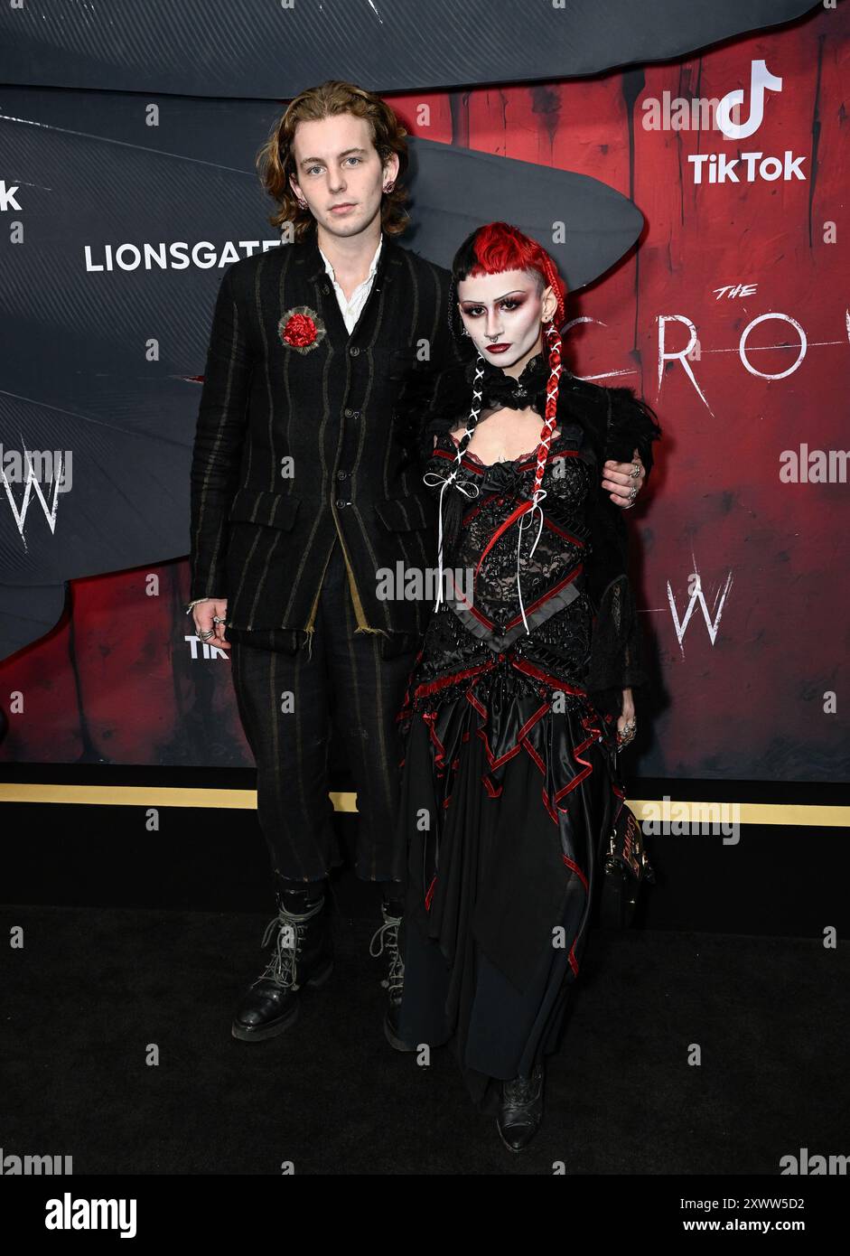 Katelyn Desantis attends "The Crow" world premiere at the Village East ...