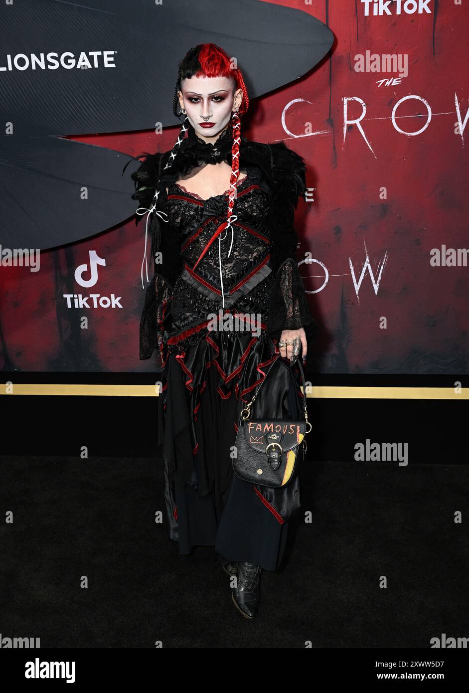 Katelyn Desantis attends "The Crow" world premiere at the Village East ...