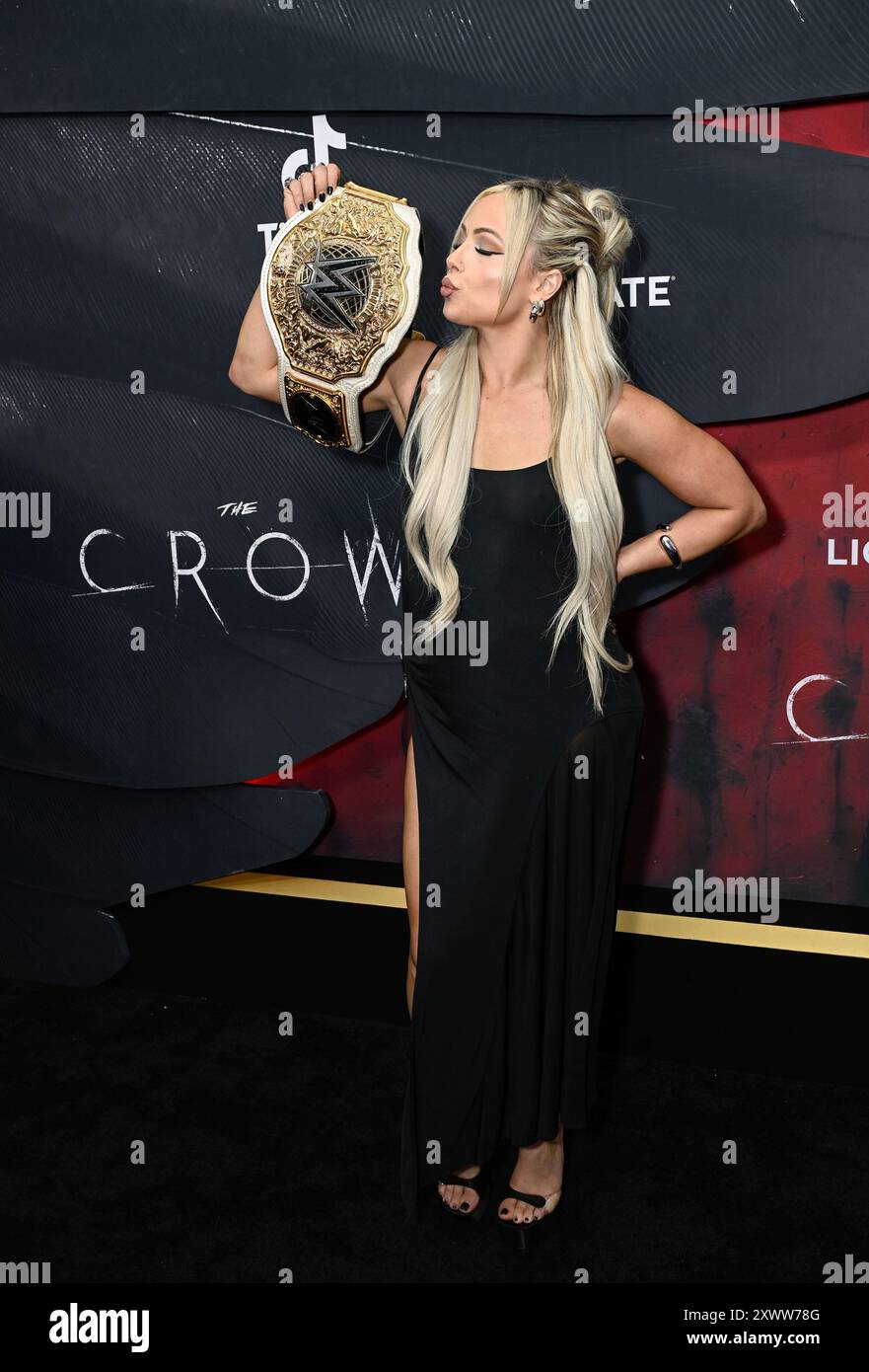 Liv Morgan attends "The Crow" world premiere at the Village East by ...