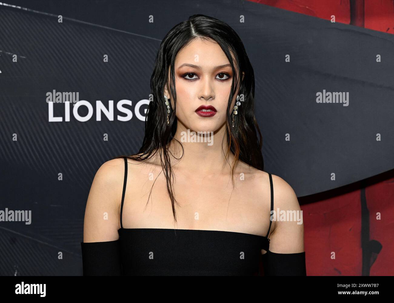 Isabella Wei attends "The Crow" world premiere at the Village East by ...