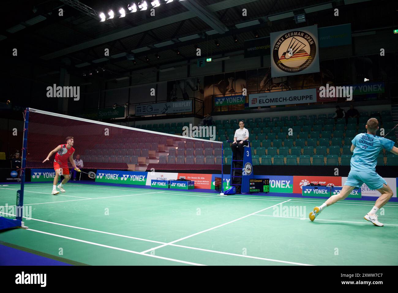 Westenergie sports hall, Mülheim an der Ruhr, Germany, February 29 ...