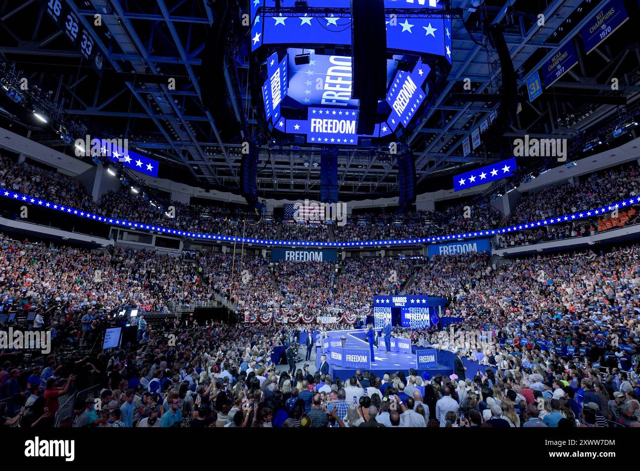 Milwaukee, United States. 20th Aug, 2024. Democratic presidential ...
