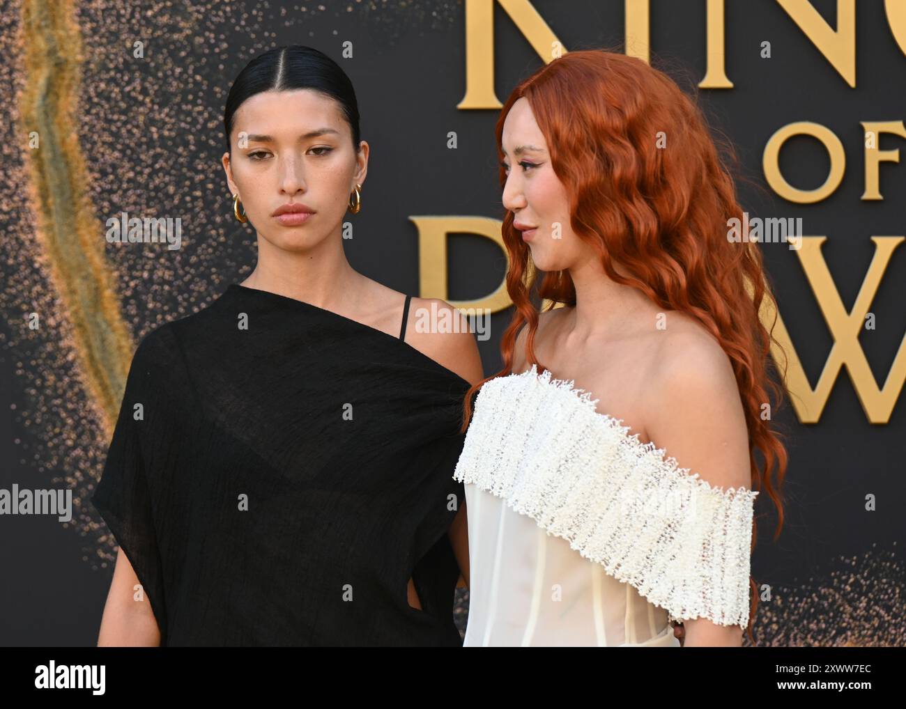 LONDON, ENGLAND: 20th August 2024: Eliza Rutson Pang, Betty Bachz ...
