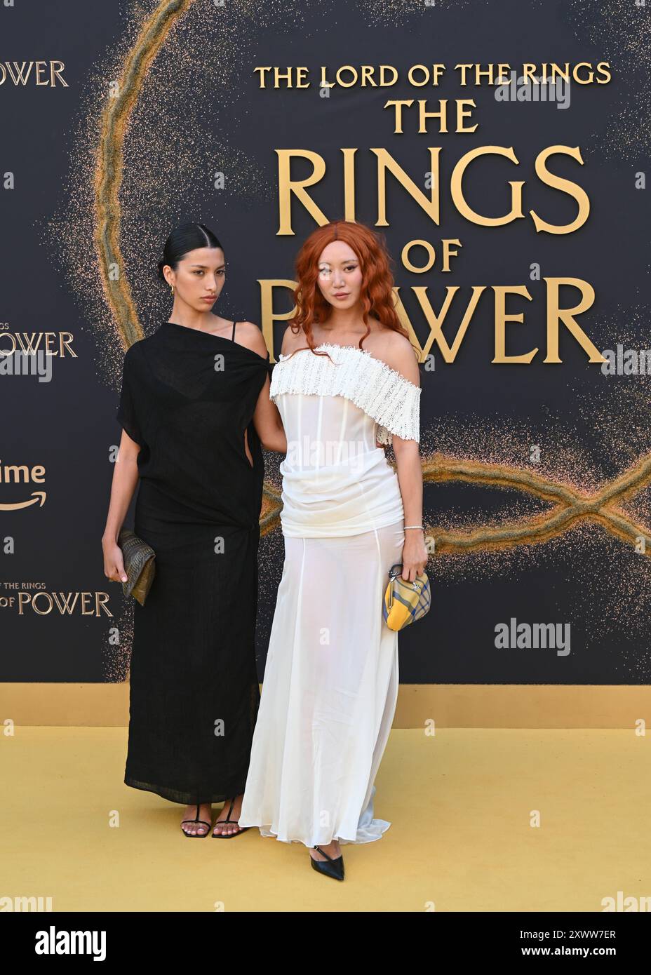 LONDON, ENGLAND: 20th August 2024: Eliza Rutson Pang, Betty Bachz ...