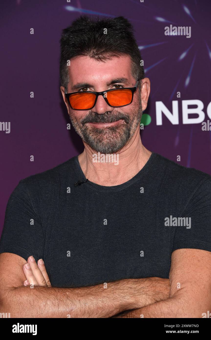 Pasadena, USA. 20th Aug, 2024. Simon Cowell arriving to “America's Got ...