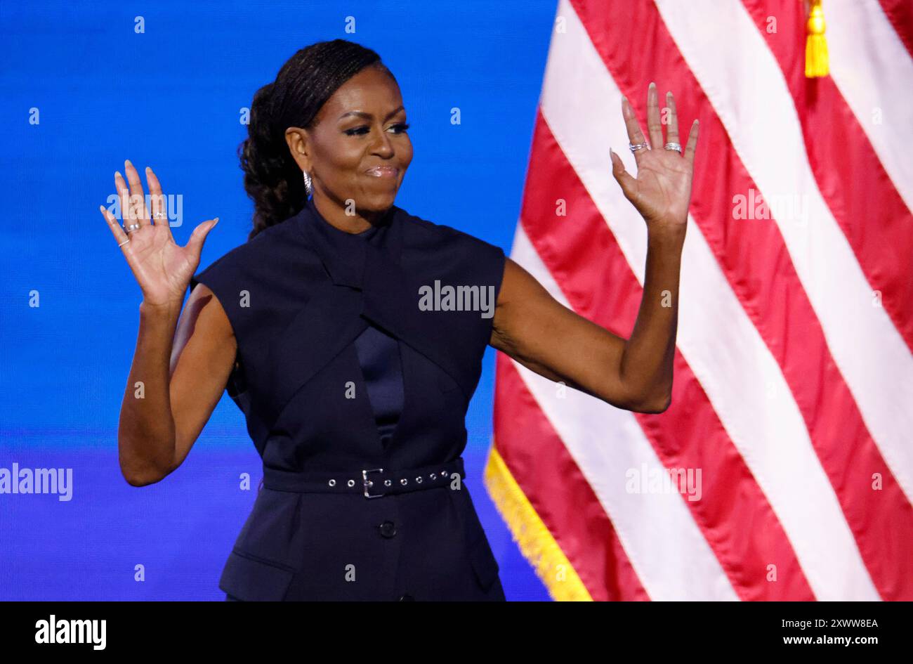 Chicago, United States. 20th Aug, 2024. Former First Lady Michelle ...